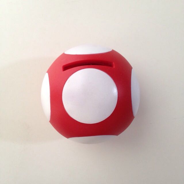 SUPER MARIO SUPER MUSHROOM COIN BANK / PIGGY BANK, Hobbies & Toys, Toys ...