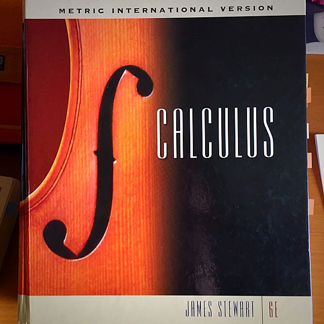 Calculus Textbook By James Stewart, Hobbies & Toys, Books & Magazines ...