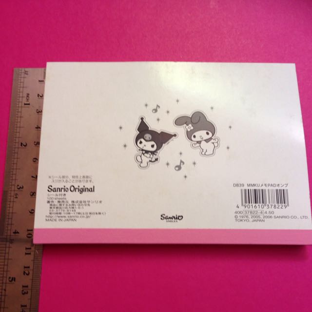 Kuromi Note Pad - Brand New, Hobbies & Toys, Stationery & Craft ...