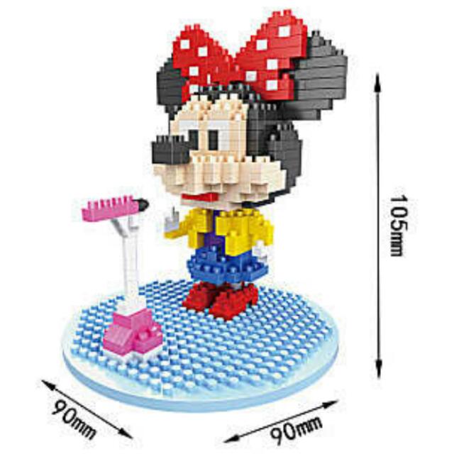 Built! Nanoblocks Minnie Mouse , Hobbies & Toys, Toys & Games on Carousell