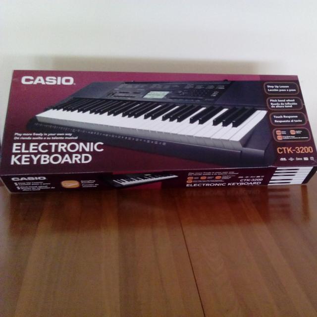 Casio Electronic Keyboard, Hobbies & Toys, Music & Media, Musical ...