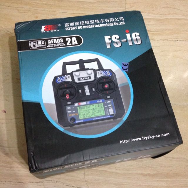 FlySky FS-i6 2.4G 6CH AFHDS RC Transmitter With FS-iA6 Receiver, Toys ...