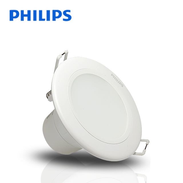 PHILIPS LED Ceiling Downlight 8W White (6500K) WarmLight (2700K) with 1 ...