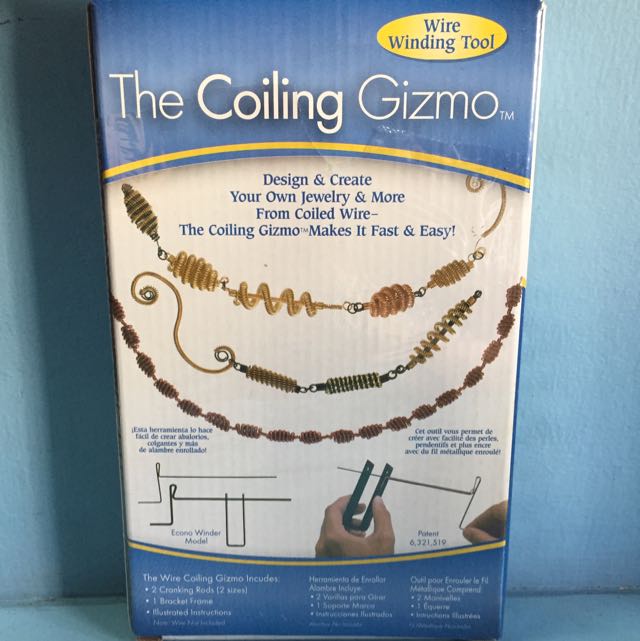 The Coiling Gizmo - Wire Winding Tool & Wire Jig, Furniture & Home ...