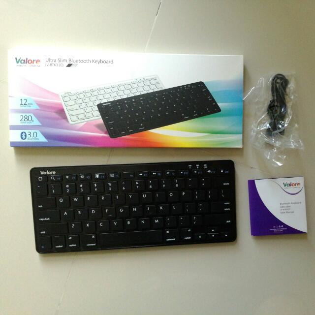 Valore Bluetooth Keyboard, Computers & Tech, Parts & Accessories ...