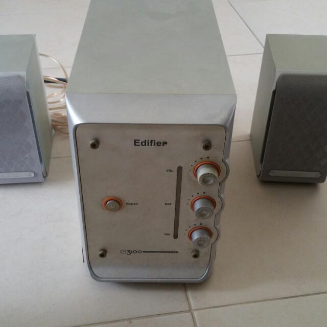 Edifier E3100 SPEAKERS, Computers & Tech, Parts & Accessories ...