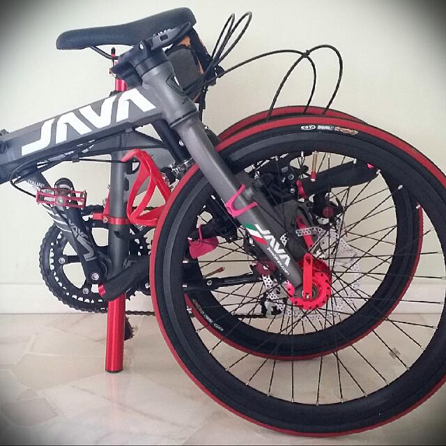Java Fit 451 Folding Bicycle, Sports on Carousell