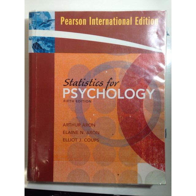 Pl2131 Statistics For Psychology, Hobbies & Toys, Books & Magazines ...