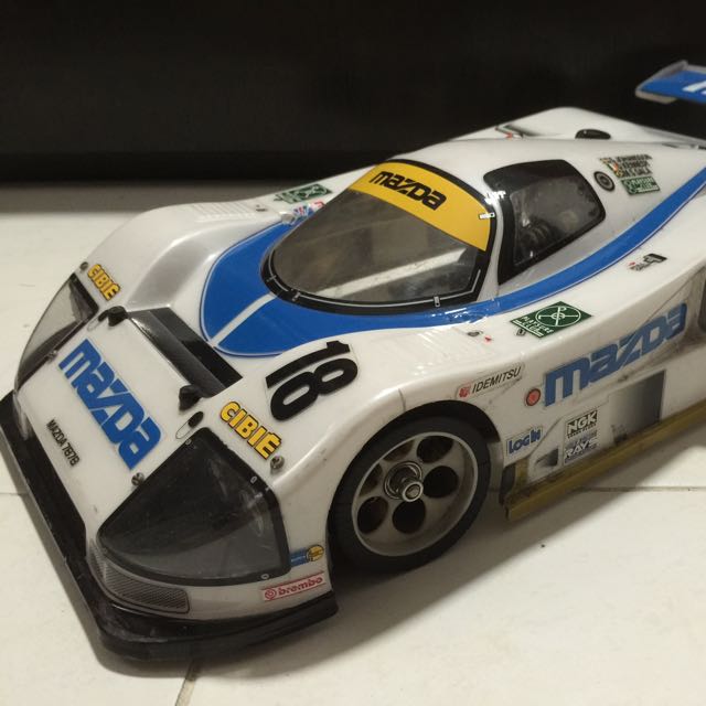 Tamiya RC Mazda 787B No.18 - RM01 Le Mans 24 Hours 1991, Hobbies & Toys ...