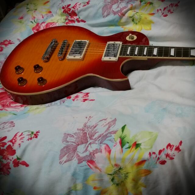 I Suzuki Les Paul Sls Electric Guitar Hobbies And Toys Music And Media 7983