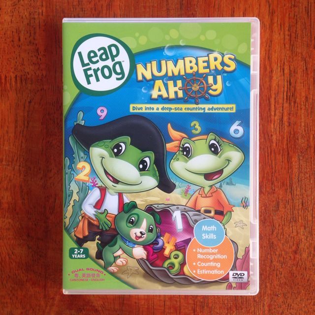 (Reserved) LeapFrog Numbers Ahoy DVD, Hobbies & Toys, Toys & Games on ...