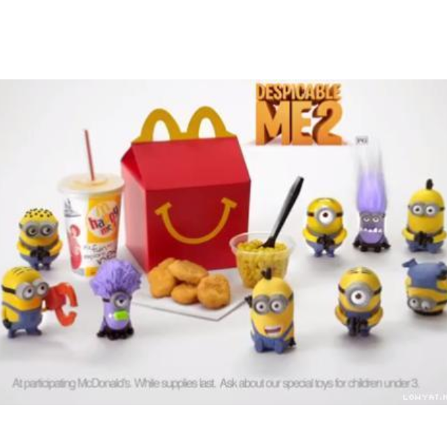 Malaysia Mcdonald Minion (Despicable Me 2), Hobbies & Toys, Toys ...