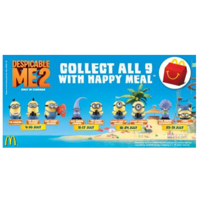 Malaysia Mcdonald Minion (Despicable Me 2), Hobbies & Toys, Toys ...