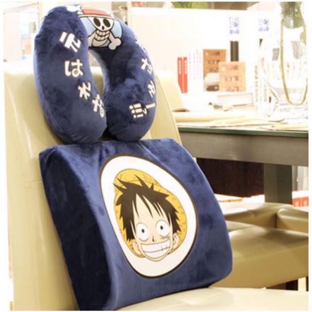 One Piece Luffy Chair Cushion, Hobbies & Toys, Memorabilia ...