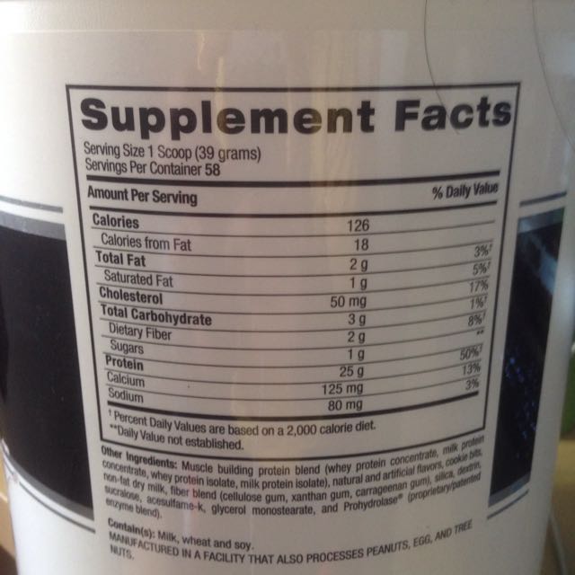 Bpi WHEY -HD (Milk & Cookies Flavour ), Health & Nutrition, Health ...