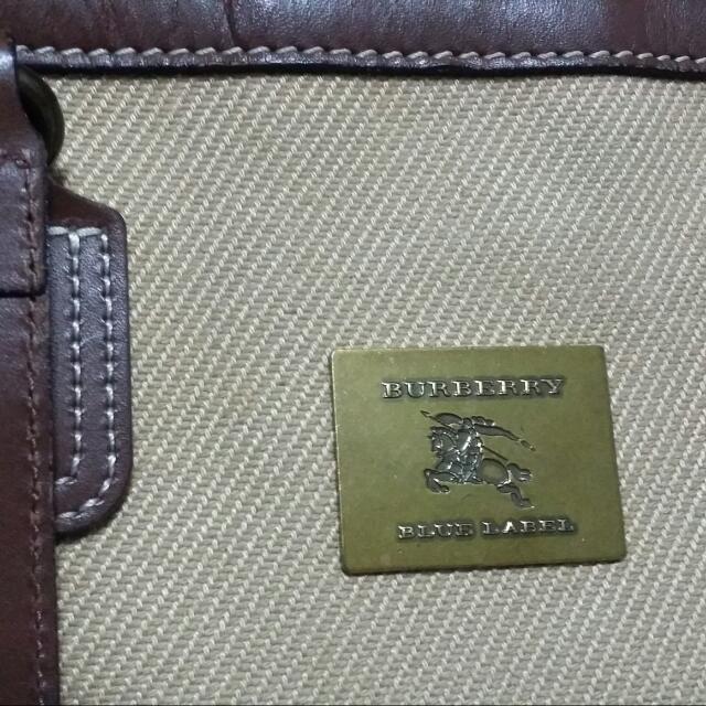Burberry Blue Label Bag, Women's Fashion, Bags & Wallets, Tote Bags on ...