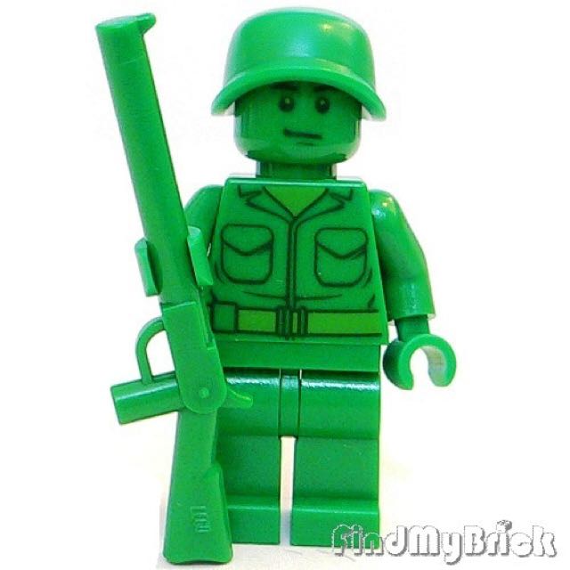 LEGO 7595 Green Army Men With Rifle, Hobbies & Toys, Toys & Games on ...