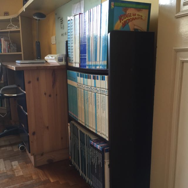 TIME Encyclopedia with Customized Solid Wood Shelf, Hobbies & Toys ...
