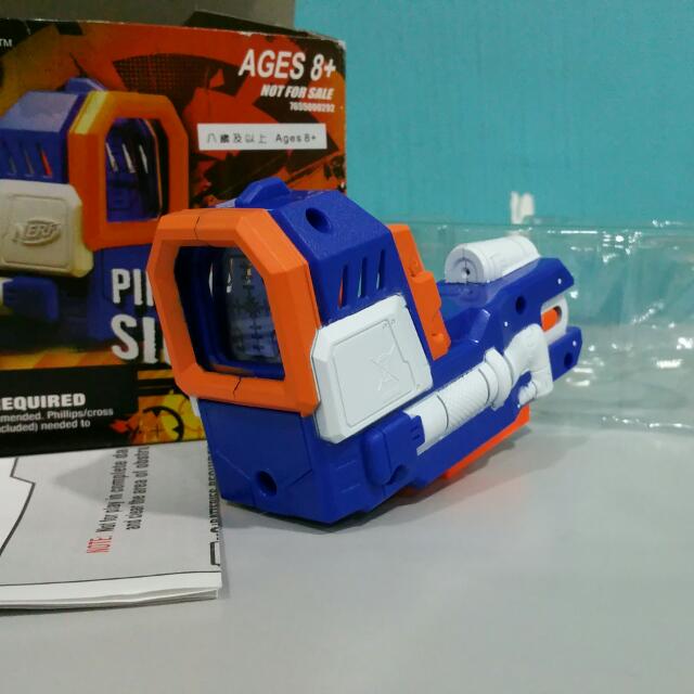 BNIB Original Nerf Elite Red Dot Pinpoint Sight! (Pre-order Needed ...