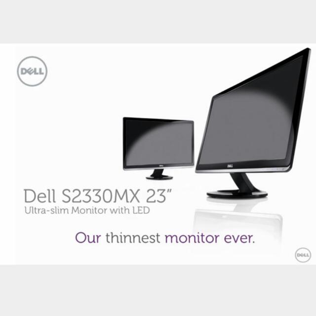 Dell Ultra Slim Full HD LED Monitor 23" (World Thinnest), Health ...