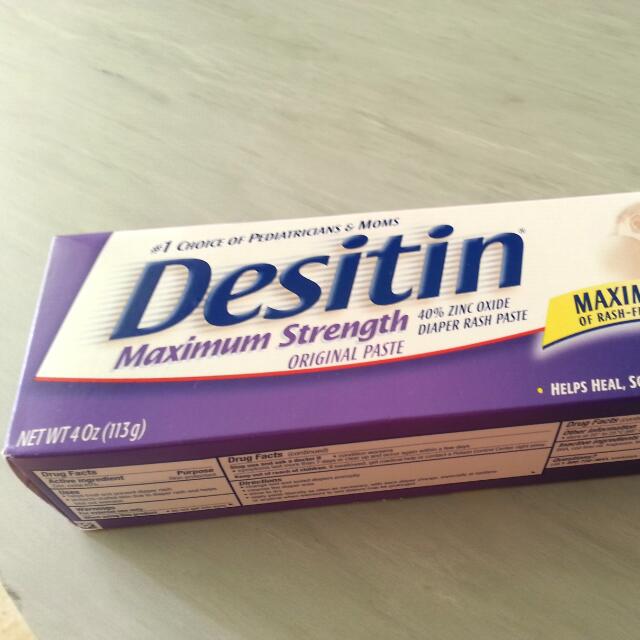Desitin Maximum Strength (1 Box - 4oz), Babies & Kids, Maternity Care ...