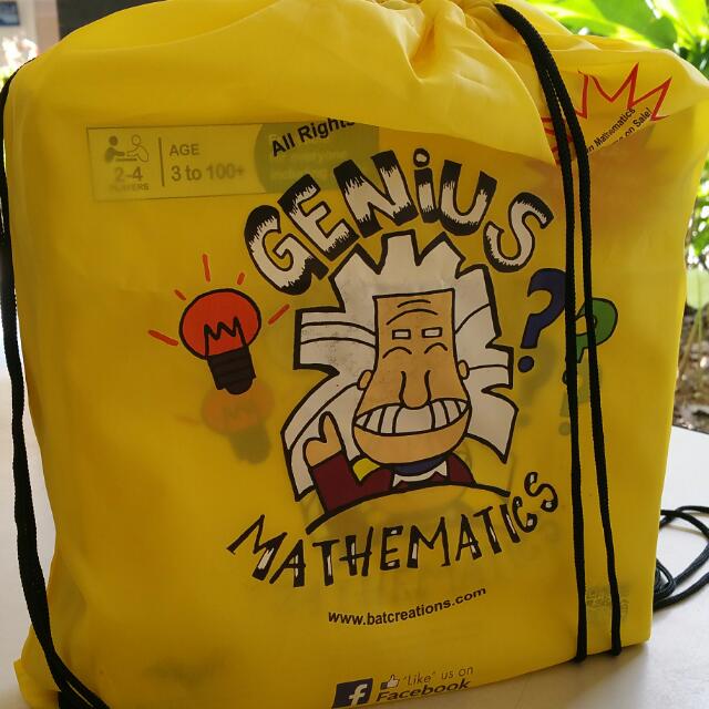 Genius Mathematics Board Game, Toys & Games on Carousell