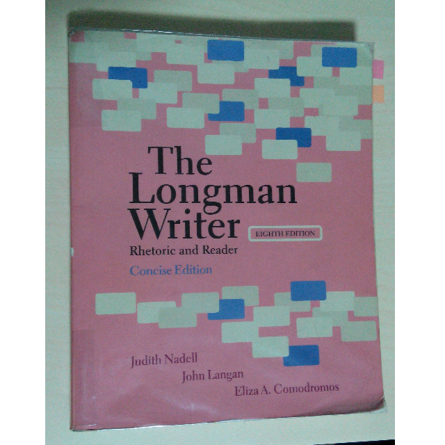 The Longman Writer Rhetoric and Reader, Hobbies & Toys, Books ...