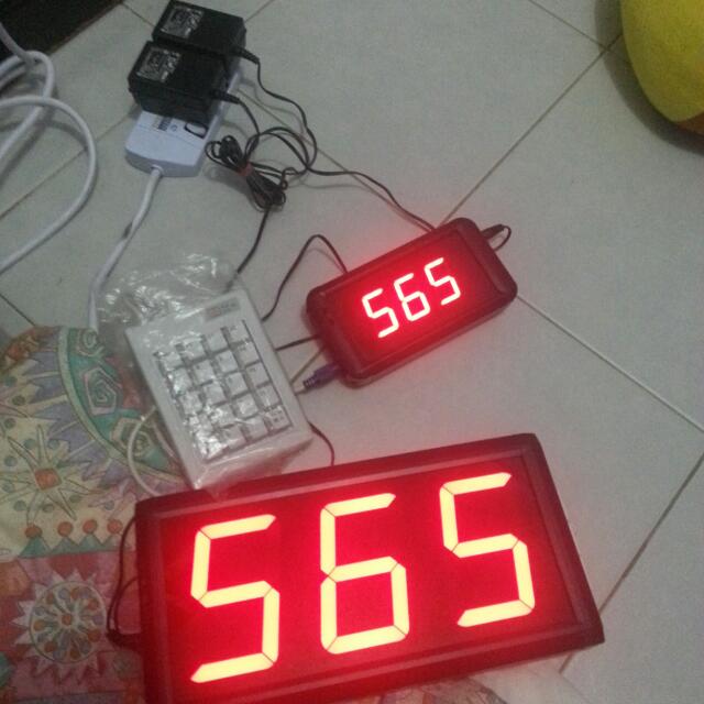 Number Caller Display (full Set)- Can slightly Nego, TV & Home ...