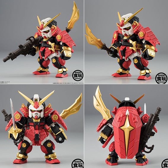 Brand NEW Bandai FW Gundam Converge EX05 Musha Gundam (Shokugan) 武者頑駄無 ...