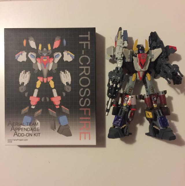 Transformers Universe Superion Maximus & FansProject Crossfire Aerial ...