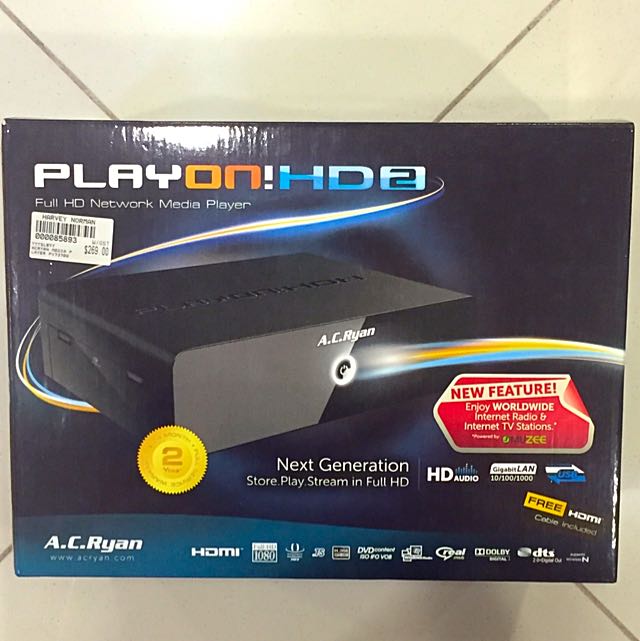 AC Ryan Media Player Model ACR-PV73700, Computers & Tech, Parts ...