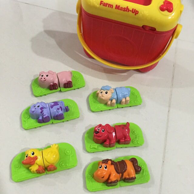 Leapfrog Farm Magnetic Mash Up, Hobbies & Toys, Toys & Games on Carousell