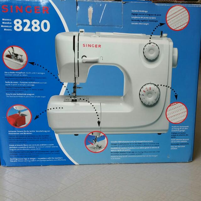 (Reserved) #sewing Machine #Singer #model 8280, Furniture & Home Living ...
