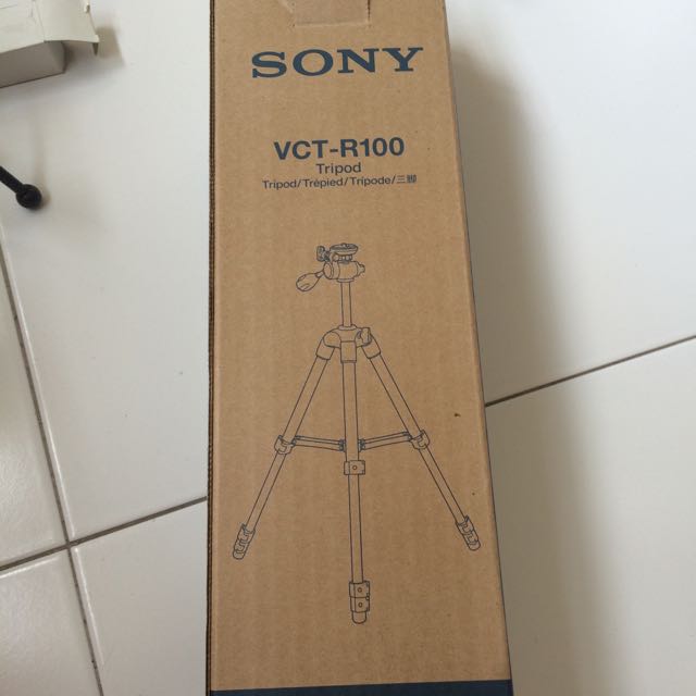 Sony VCT-R100 Tripod, Photography, Photography Accessories, Tripods ...