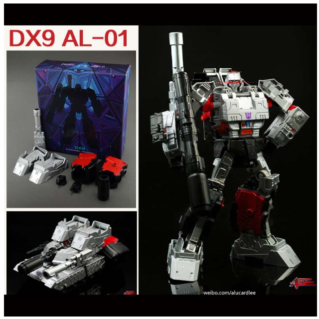 Takara Tomy LG13 Megatron with DX9 AL-01 Upgrade Kit, Hobbies & Toys ...