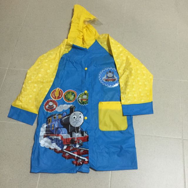 Thomas And Train Raincoat, Hobbies & Toys, Toys & Games on Carousell
