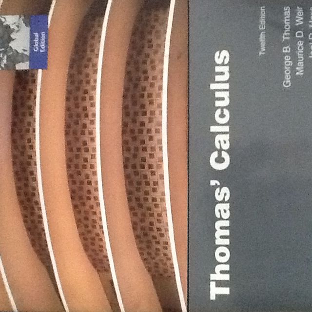 Thomas Calculus 12th Edition, Hobbies & Toys, Books & Magazines ...