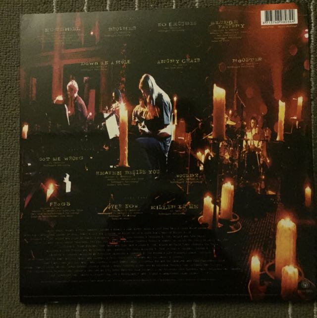 Alice In Chains - MTV Unplugged (vinyl), Hobbies & Toys, Music & Media ...
