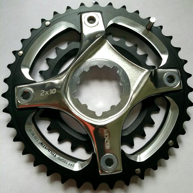 BNew SRAM X9 2x10 Speed GXP Spider and Chainring, Sports Equipment ...