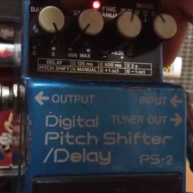 Boss Pitch Shifter/Delay PS-2 MIJ, Hobbies & Toys, Music & Media, Music ...