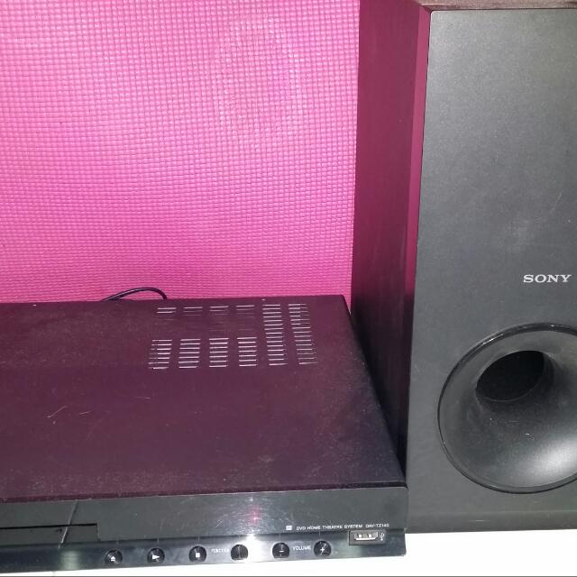 DVD with Woofer With Afm Radio, Furniture & Home Living, Furniture, TV ...