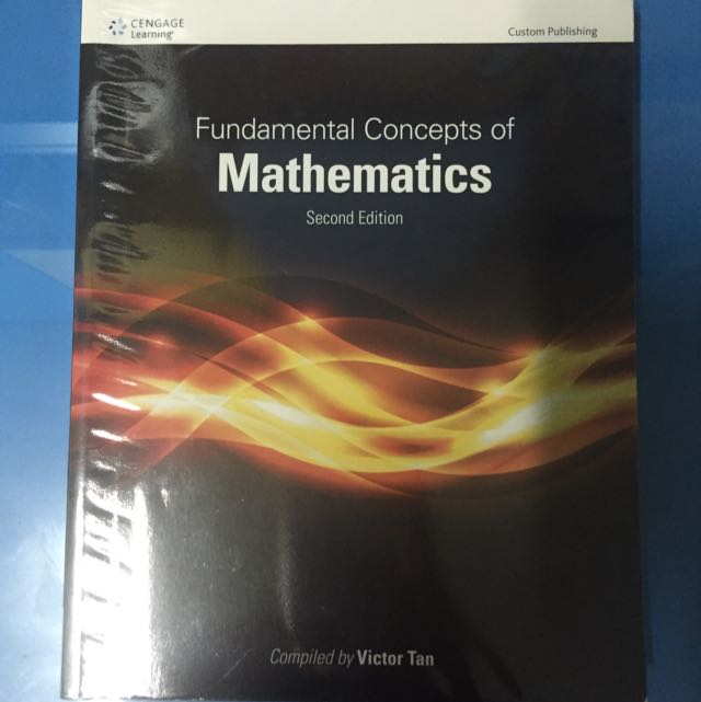Fundamental Concepts of Mathematics 2nd Edition, Hobbies & Toys, Books ...