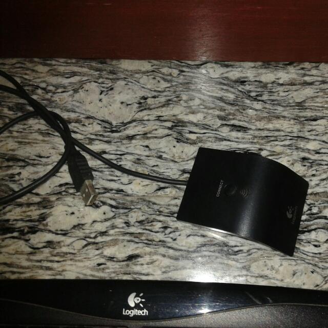 Logitech Wireless Mouse N Keyboard Computers And Tech Parts And Accessories Networking On Carousell