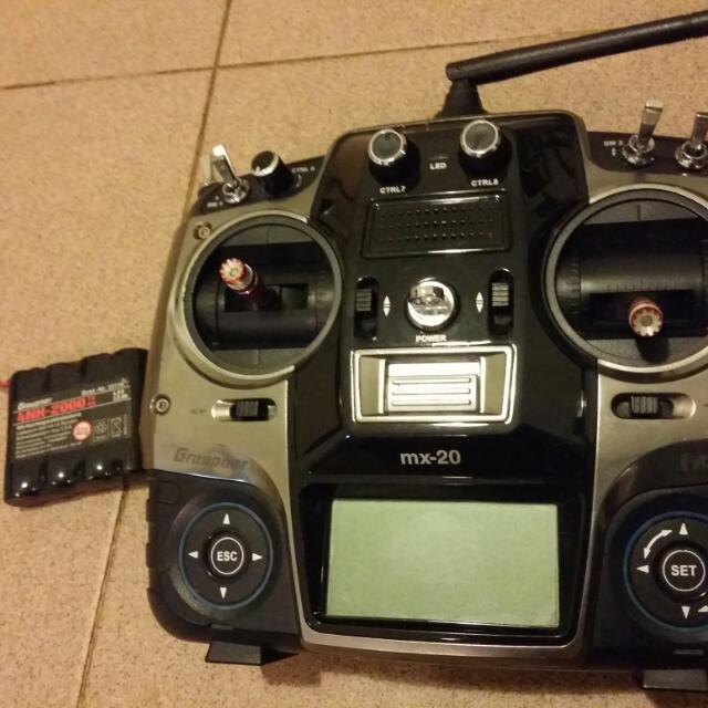 R/C - Graupner Mx-20 Transmitter TX, Hobbies & Toys, Toys & Games on Carousell