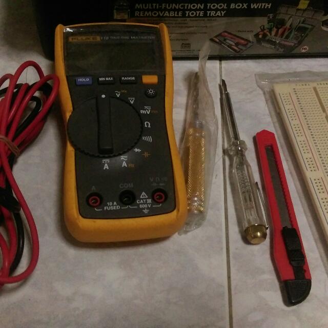 Toolbox - Multimeter And Shouldering Kit, Furniture & Home Living, Home ...