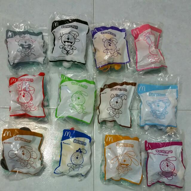 Doraemon Collection Set From MCDonald, Hobbies & Toys, Toys & Games on ...