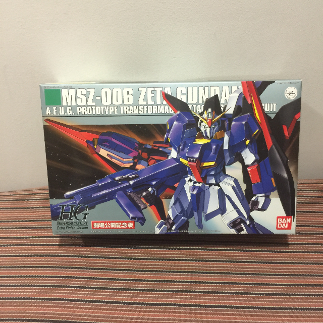 HGUC 1/144 MSZ-006 Z Gundam Extra Finish Version, Hobbies & Toys, Toys & Games on Carousell