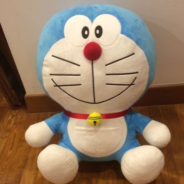 Doraemon Plush (Jumbo Size), Hobbies & Toys, Toys & Games on Carousell