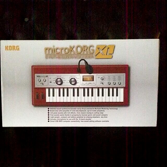 MicroKORG XL Limited Edition Red Version, Hobbies & Toys, Music & Media ...