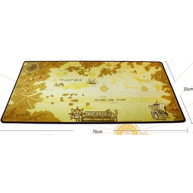 One Piece Grand Line Map Large Mouse Mat, Women's Fashion, Dresses ...